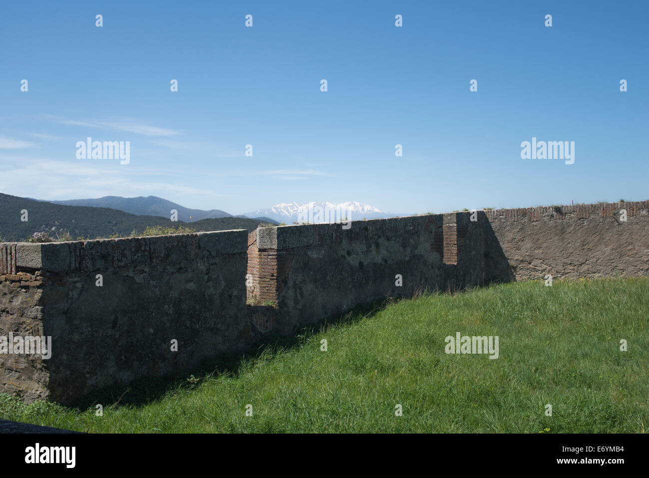 Le Perthus, Eastern Pyrenees, Languedoc-Roussillon, France Stock Photo ...