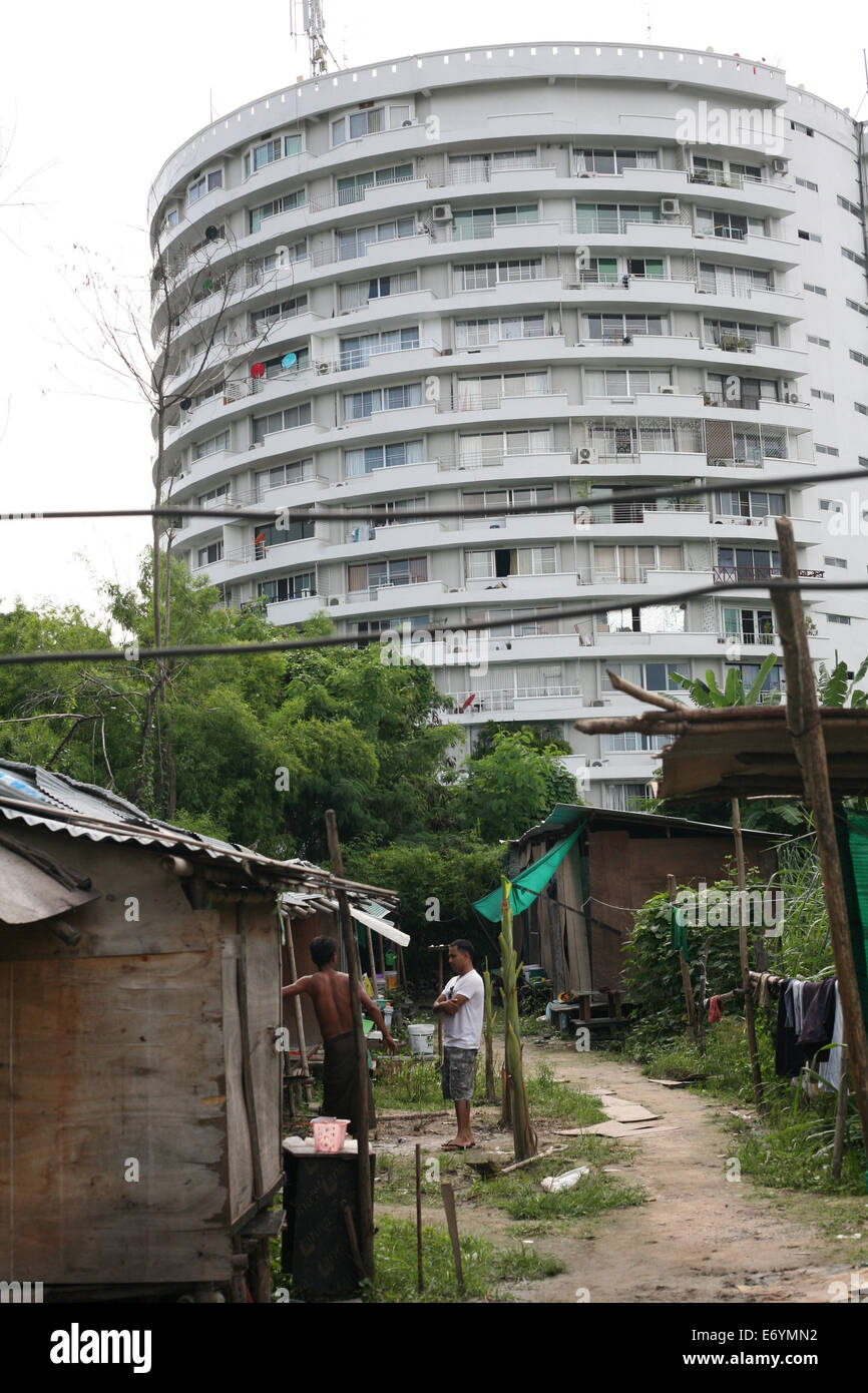 Chiang Mai, Thailand. 31st Aug, 2014. The Burmese neighborhoods in ...