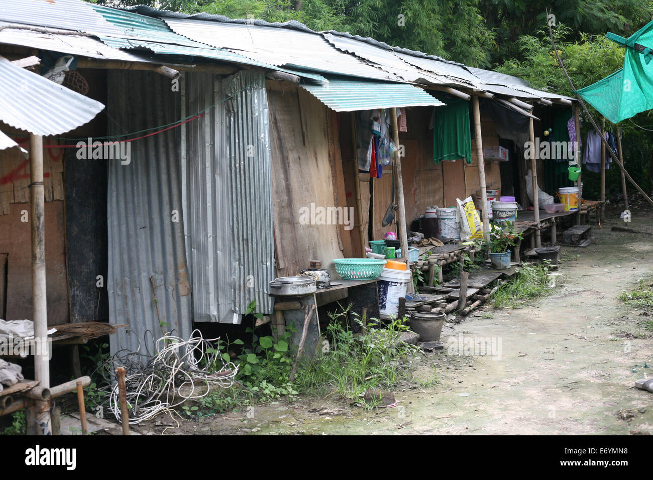 Chiang Mai, Thailand. 31st Aug, 2014. The Burmese neighborhoods in ...