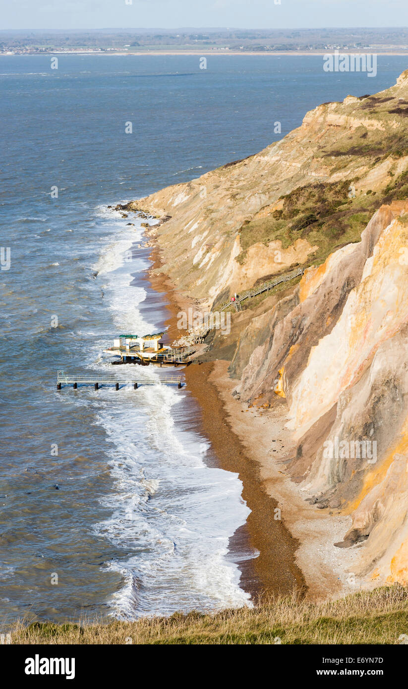 The needles isle of wight sand souvenir hi-res stock photography and ...