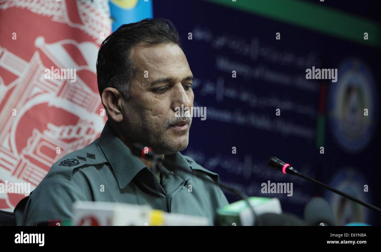 Kabul, Afghanistan. 2nd Sep, 2014. Inspector General Kabul Police ...