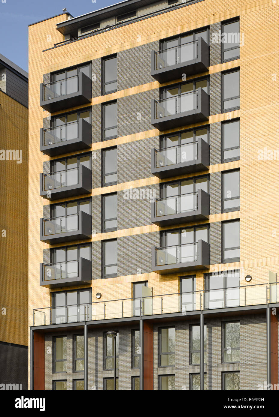 Sutton's Wharf North, Bow, London Stock Photo - Alamy