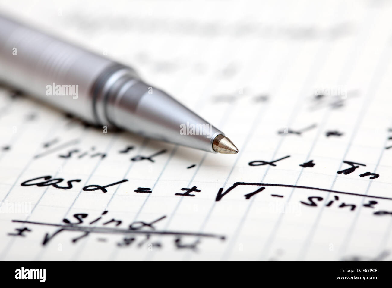 Mathematics equations High Resolution Stock Photography and Images - Alamy