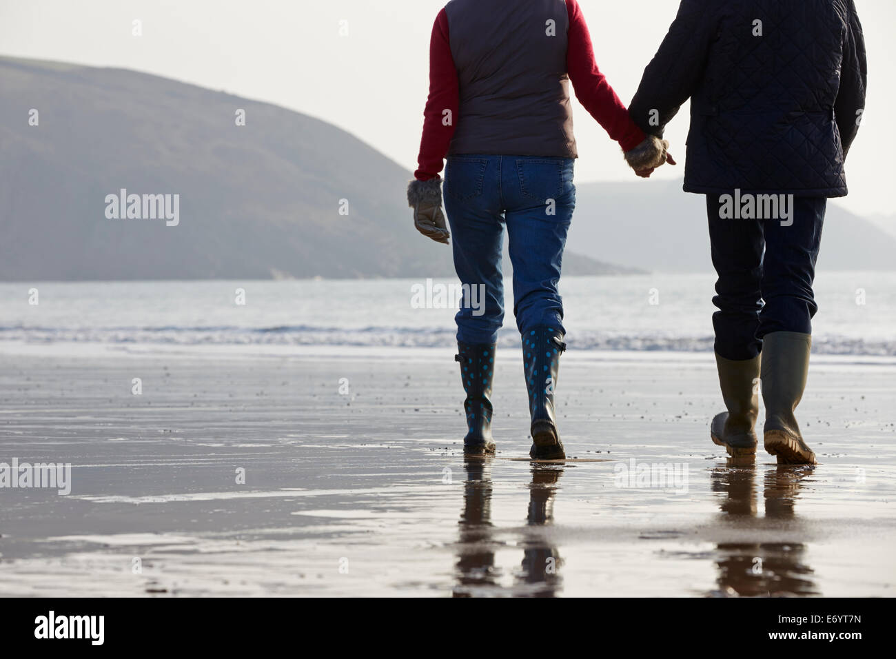 Feet walking close up hi-res stock photography and images - Alamy