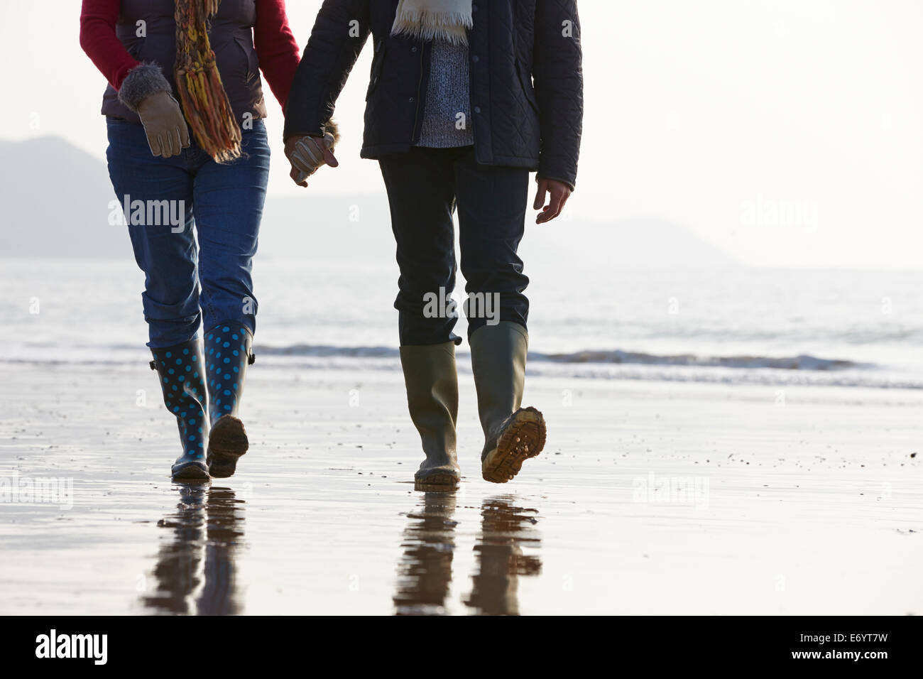 Feet walking close up hi-res stock photography and images - Alamy