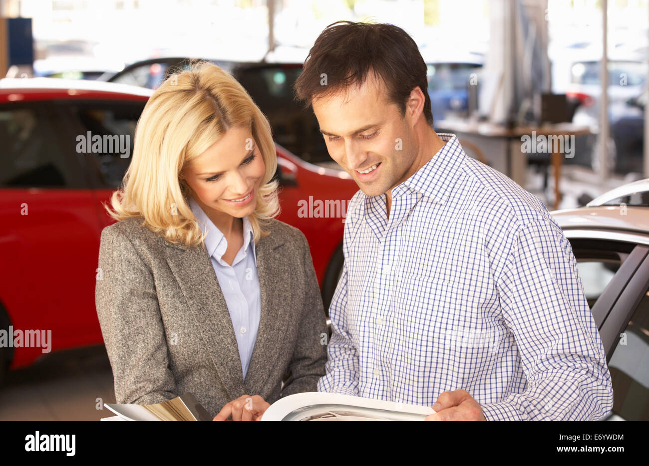 Man buying new car Stock Photo - Alamy