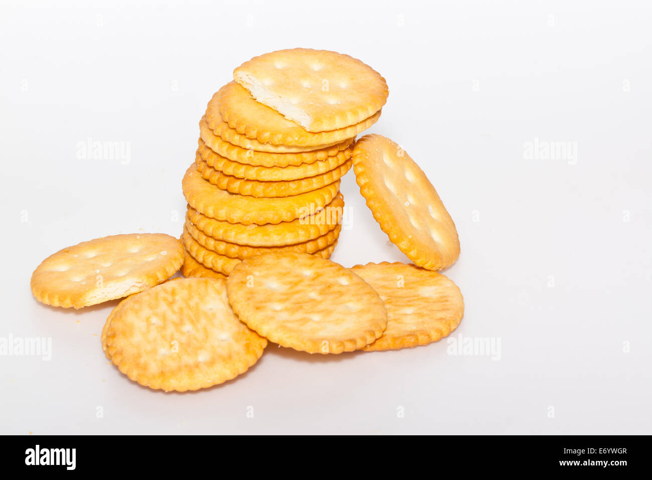 bread snack on paper background Stock Photo - Alamy