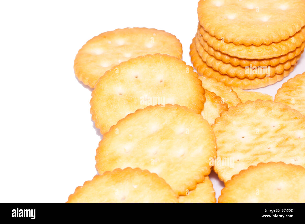 bread snack on paper background Stock Photo - Alamy