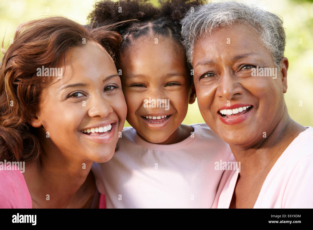 Multi-generation family portrait Stock Photo - Alamy