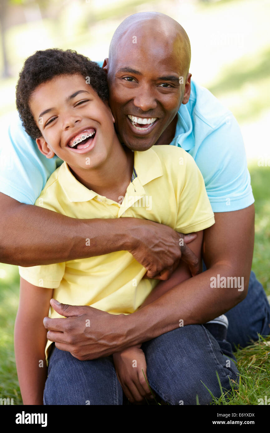 Father and son portrait Stock Photo - Alamy