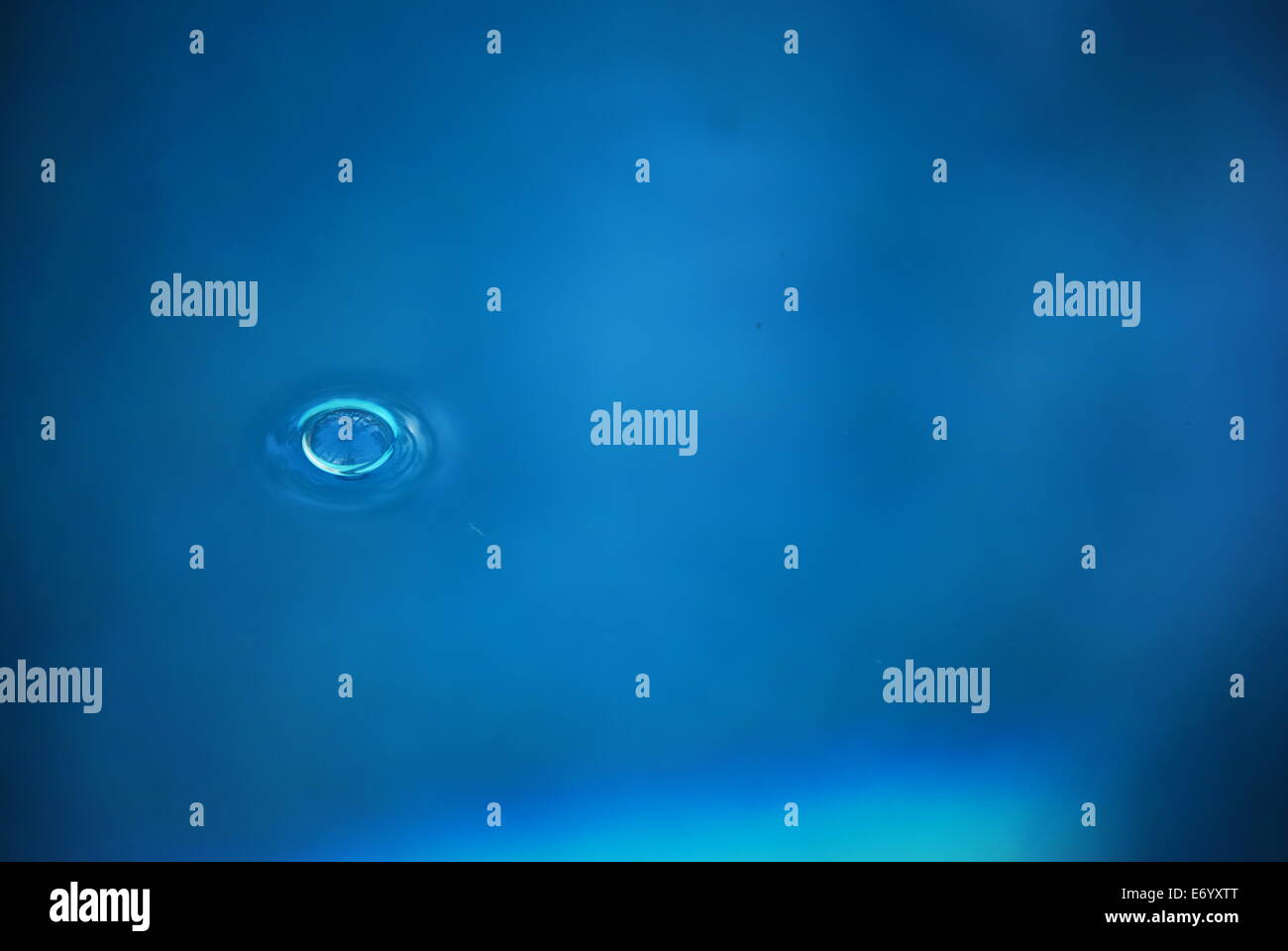 Bubble in a pool Stock Photo - Alamy