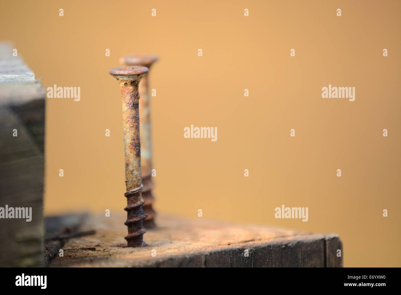 Rust screws hi-res stock photography and images - Alamy