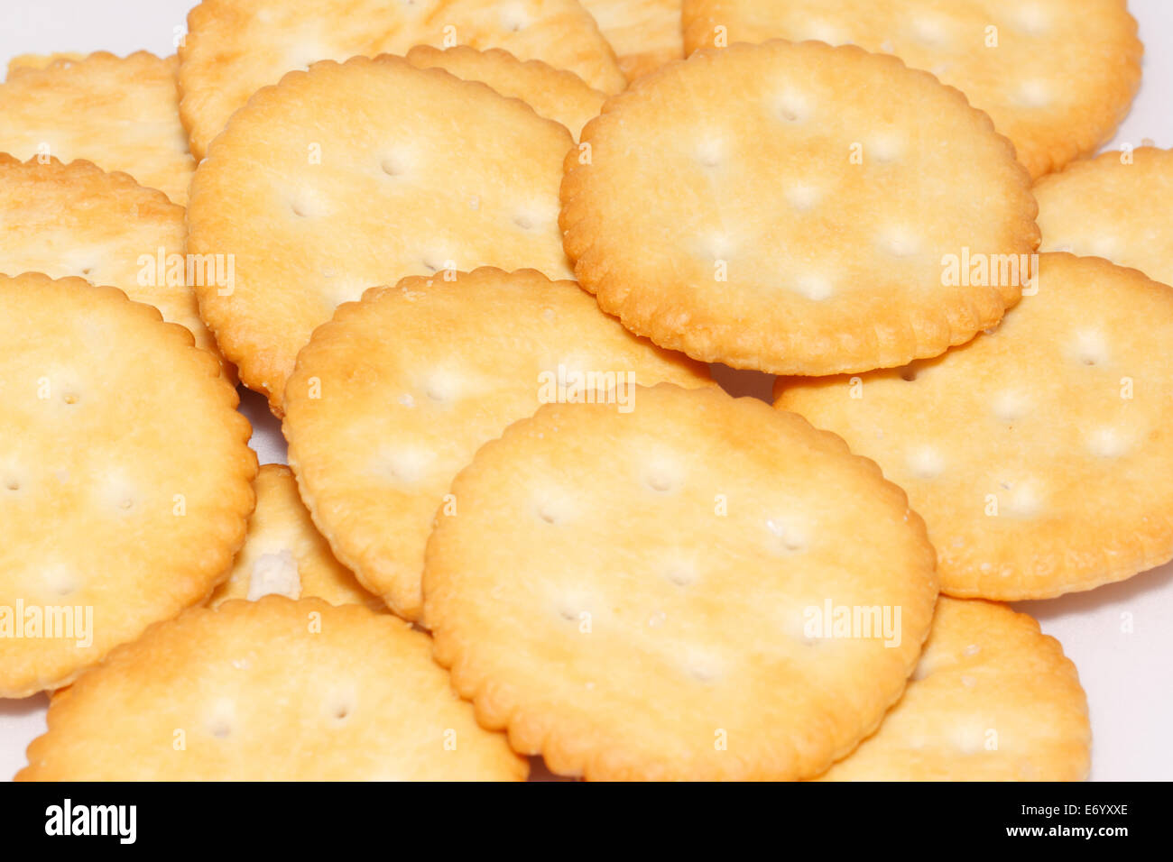 bread snack on paper background Stock Photo - Alamy
