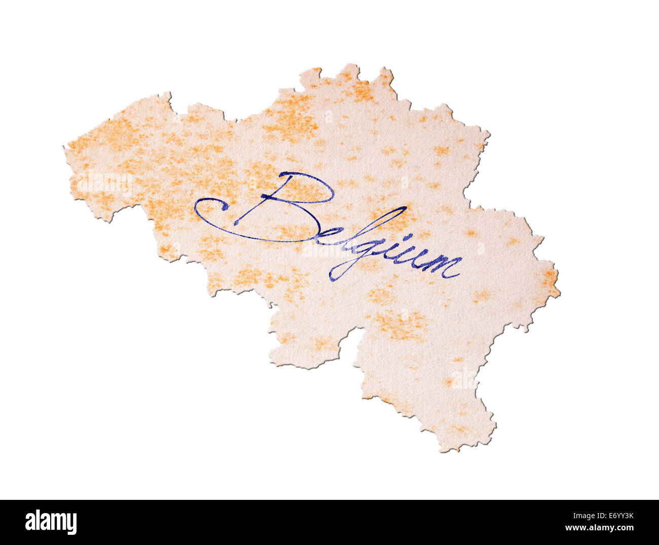 Belgium old paper with handwriting hi-res stock photography and images ...