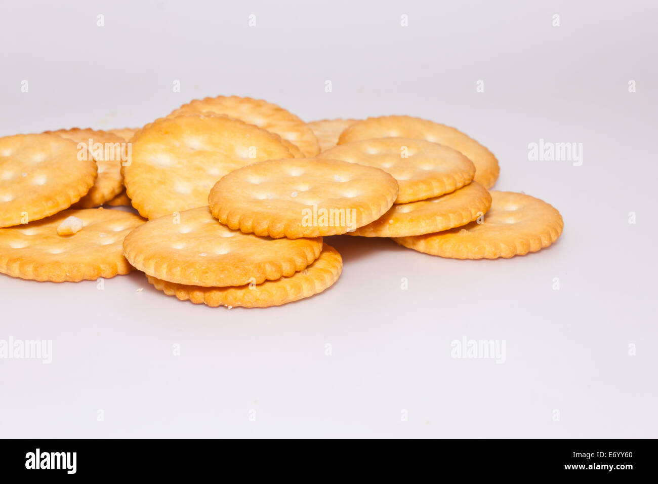 bread snack on paper background Stock Photo - Alamy