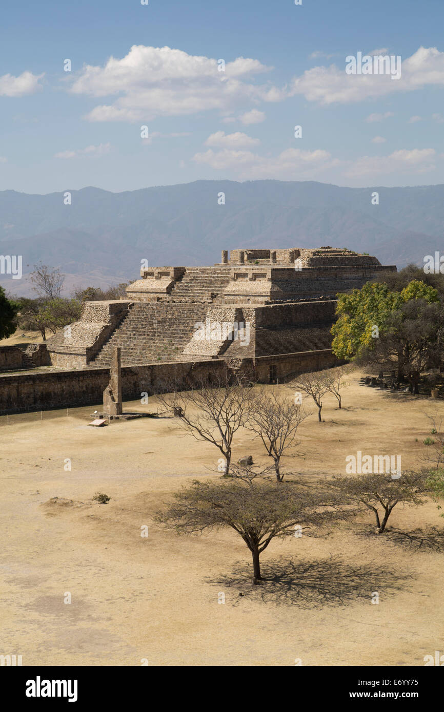 Mexico, Oaxaca, Monte Alban, Building Group IV Stock Photo - Alamy