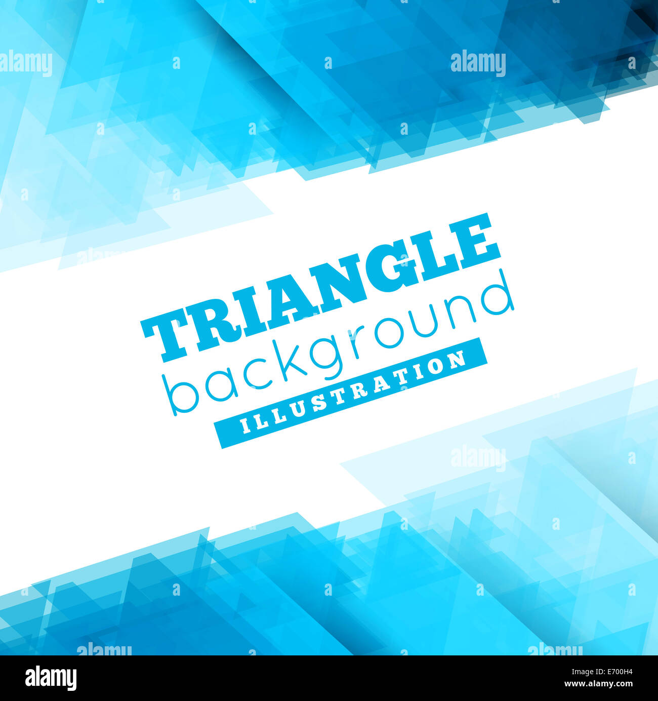 Triangle abstract vector background illustration Stock Photo - Alamy