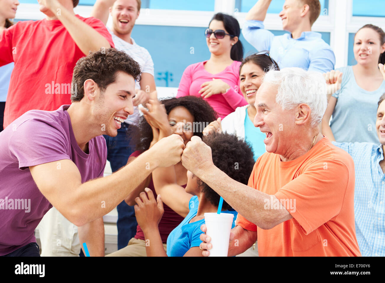 Bleachers for spectators hi-res stock photography and images - Alamy