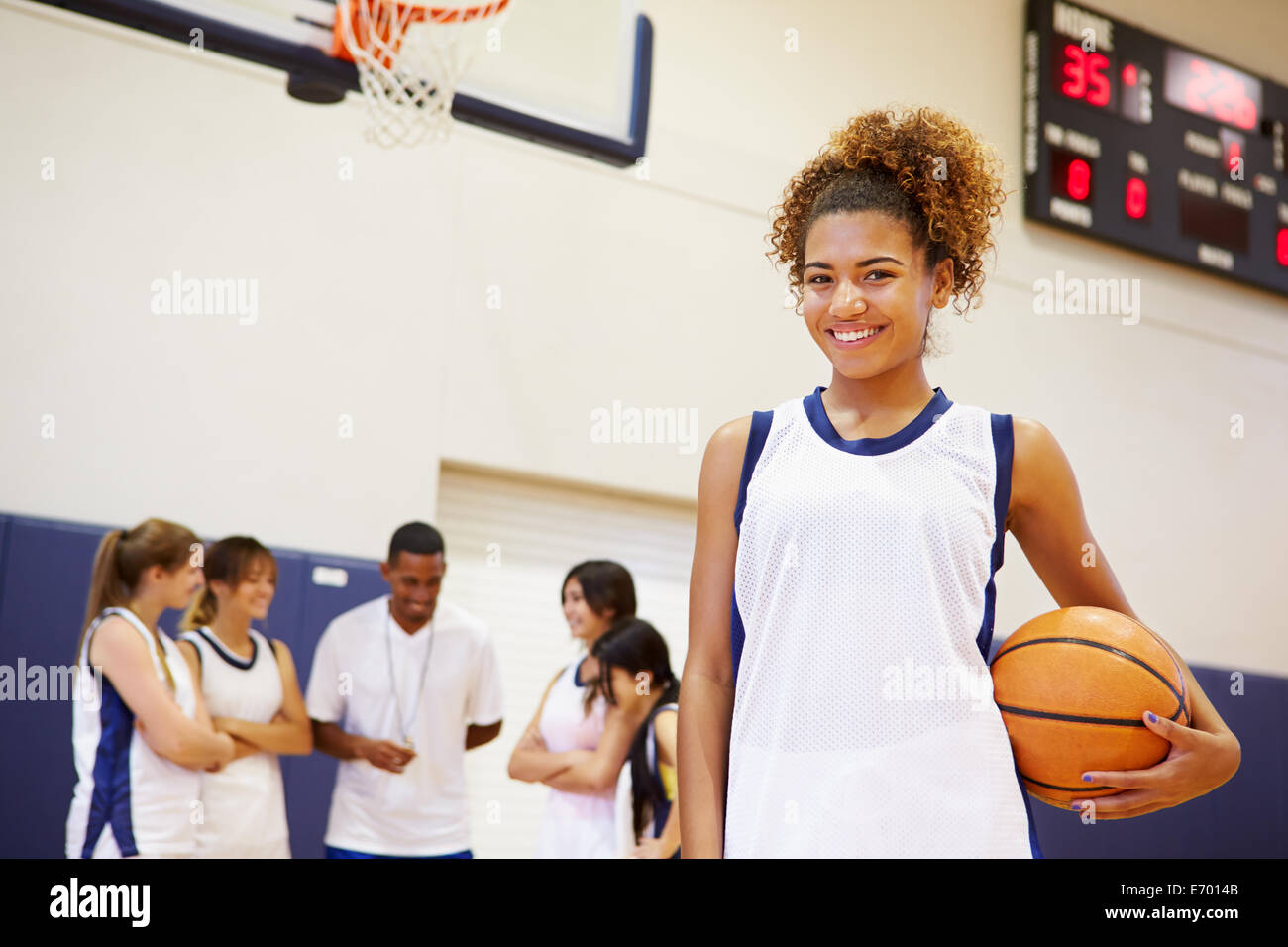 African female teenager portrait hi-res stock photography and images ...