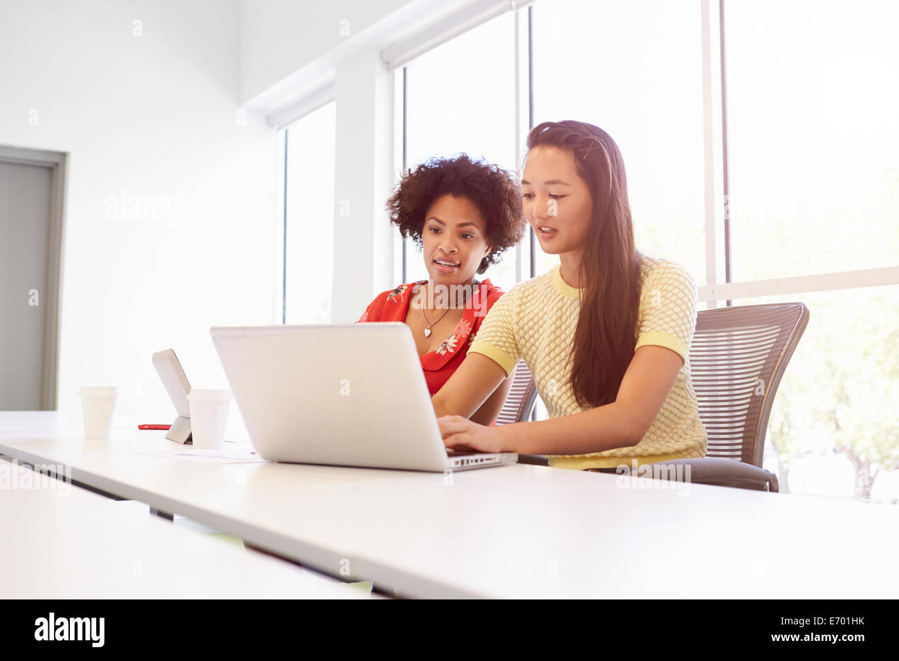 African women working in computer hi-res stock photography and images ...