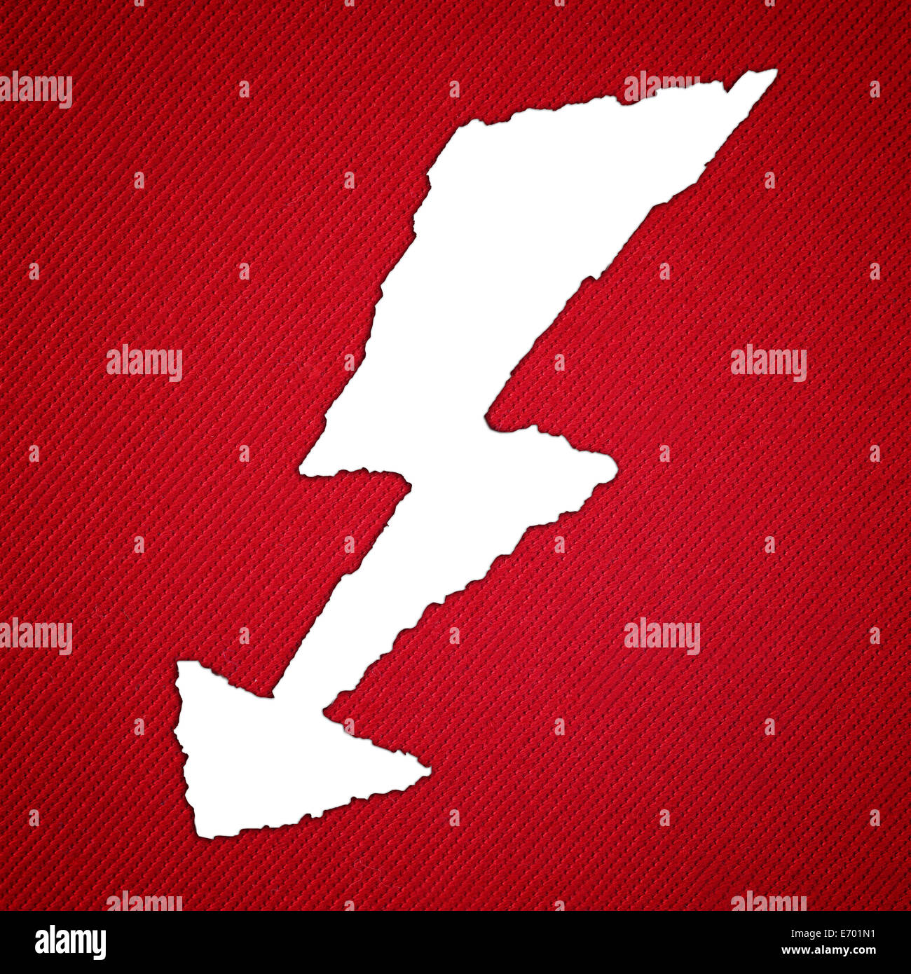 Electricity lightning on red background hi-res stock photography and ...