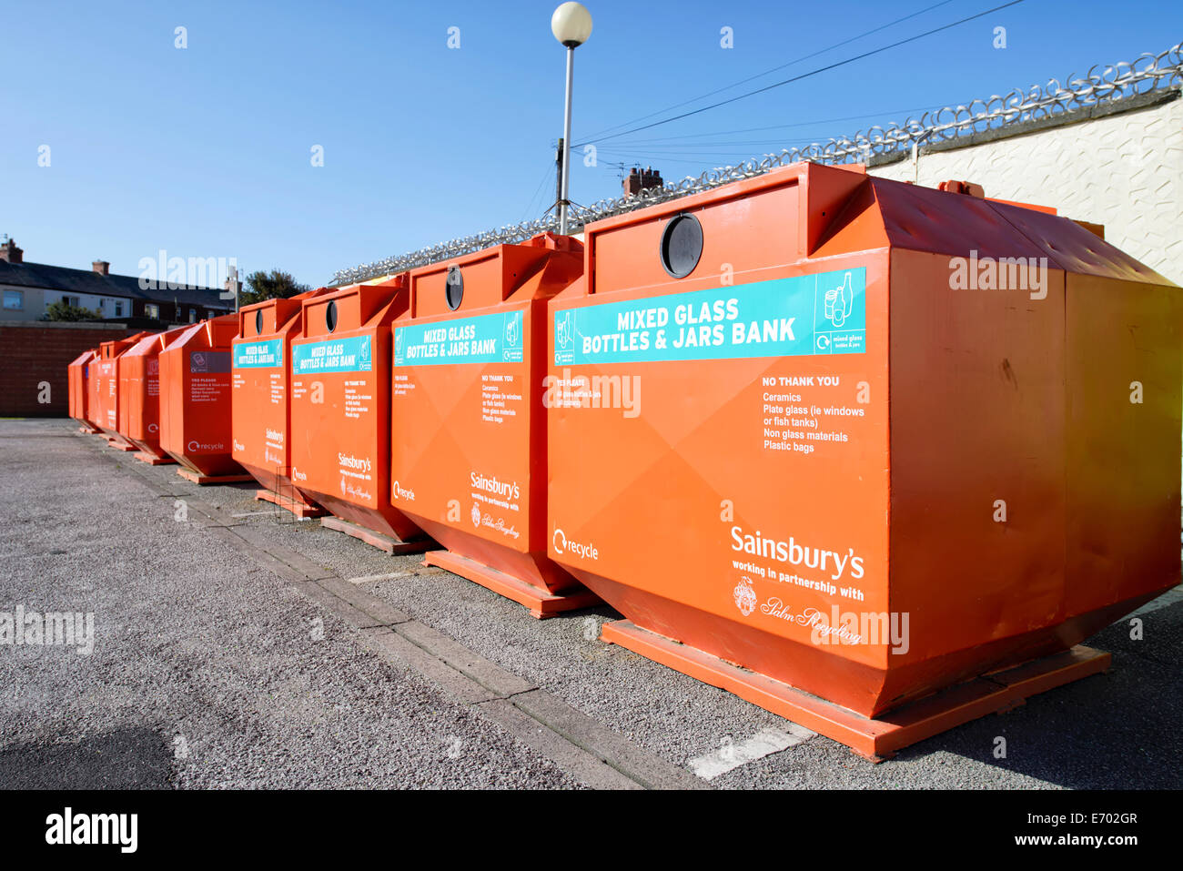 Glass recycling bottle bank High Resolution Stock Photography and ...