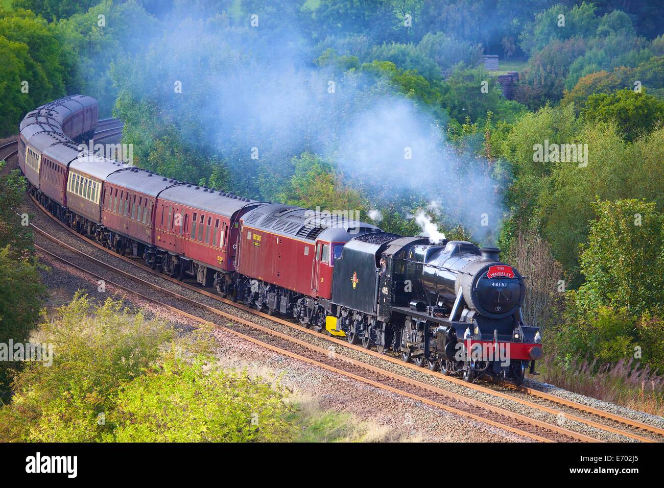 Lms stanier 8f class hi-res stock photography and images - Alamy