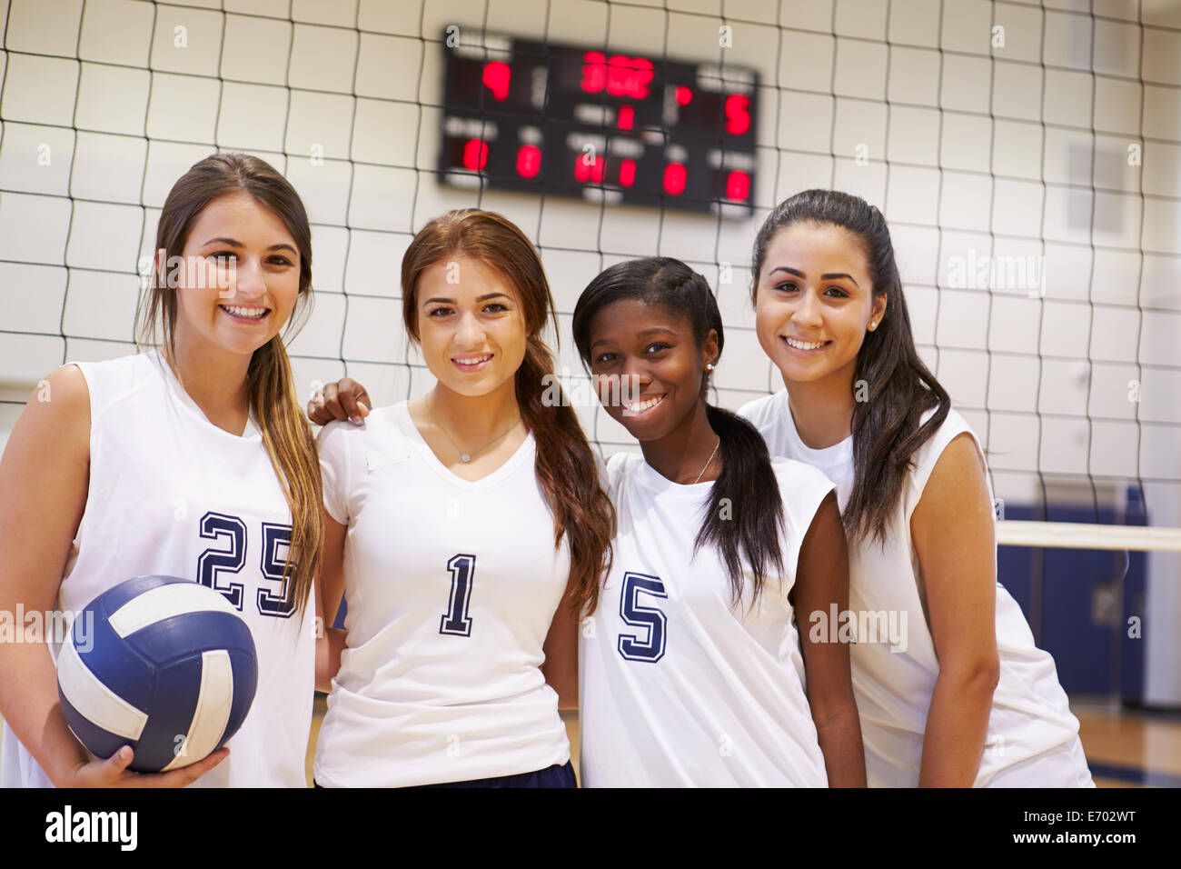 High School Volleyball Team Pictures