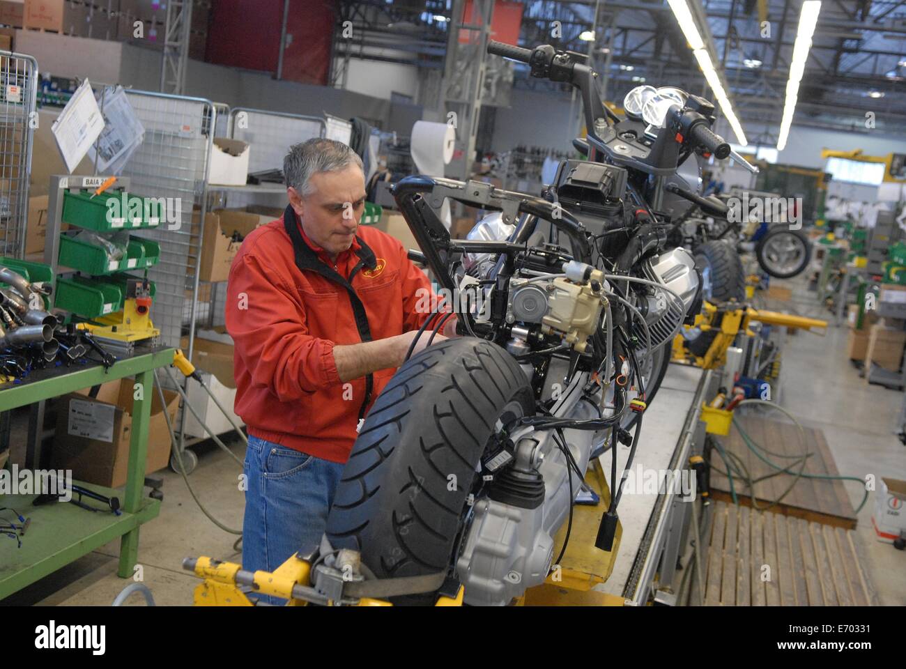 Motorcycles production line hi-res stock photography and images - Alamy
