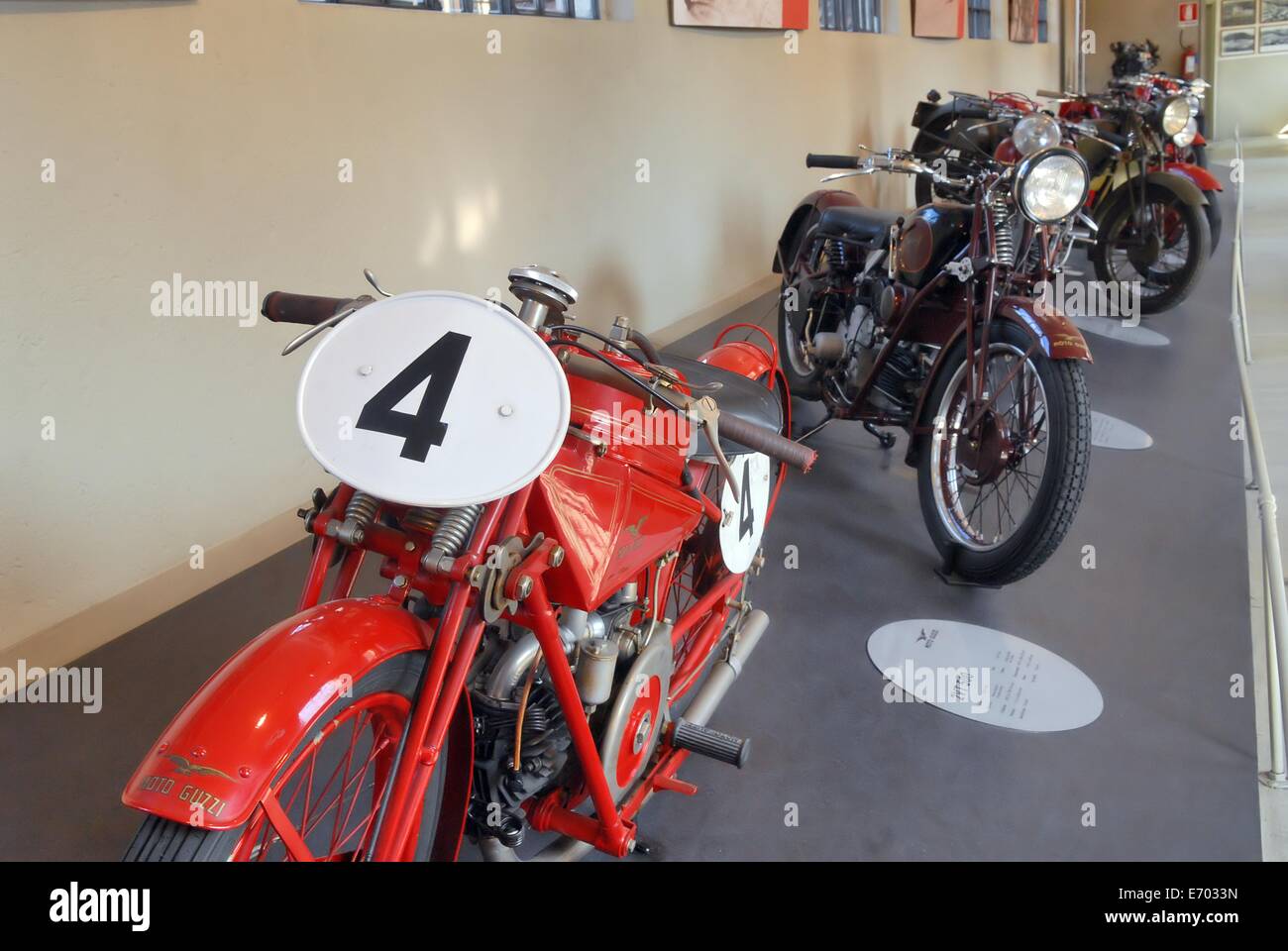 Motoguzzi motorcycle factory in mandello hi-res stock photography and ...