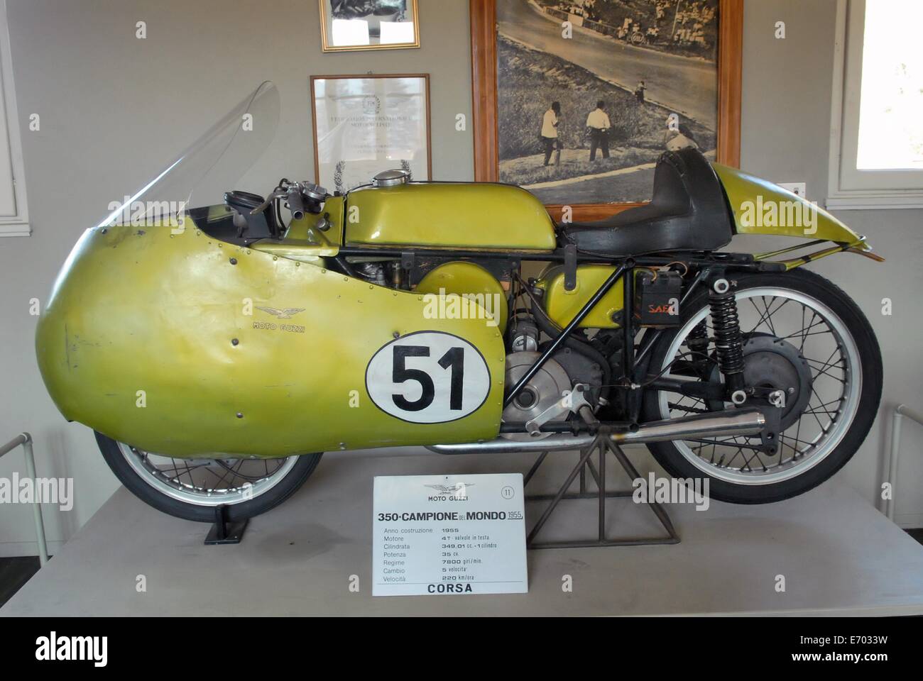 Motoguzzi motorcycle factory in mandello hi-res stock photography and ...