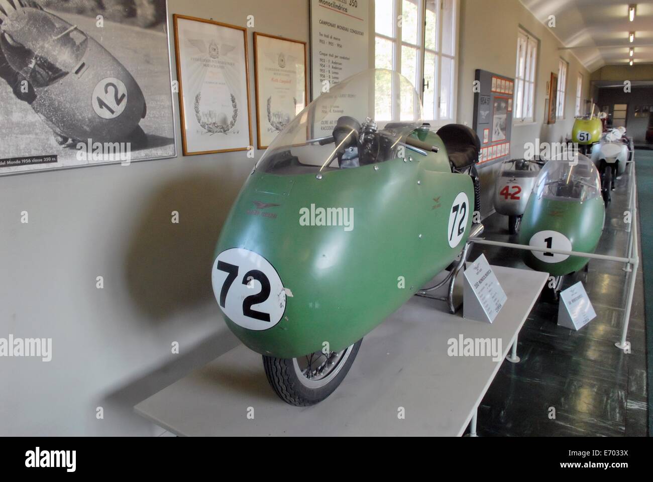 Motoguzzi Motorcycle Factory In Mandello Stock Photos & Motoguzzi ...