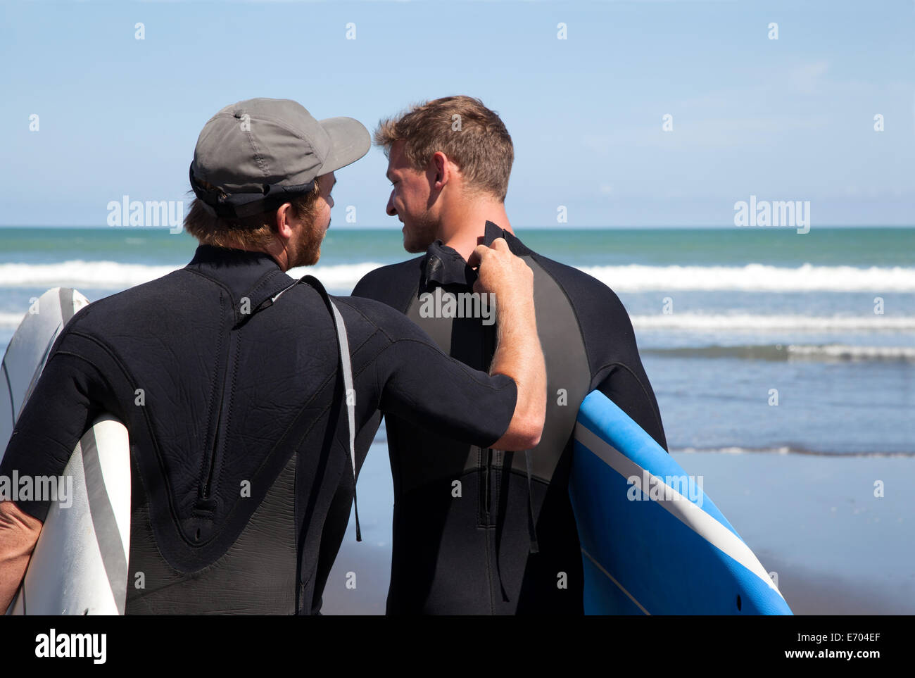 Male rear view hi-res stock photography and images - Alamy