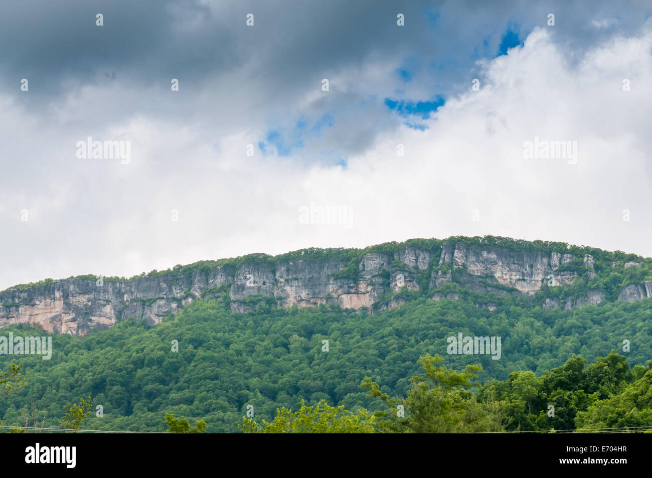 The White Rocks of Cumberland Mountain in Virginia Stock Photo - Alamy