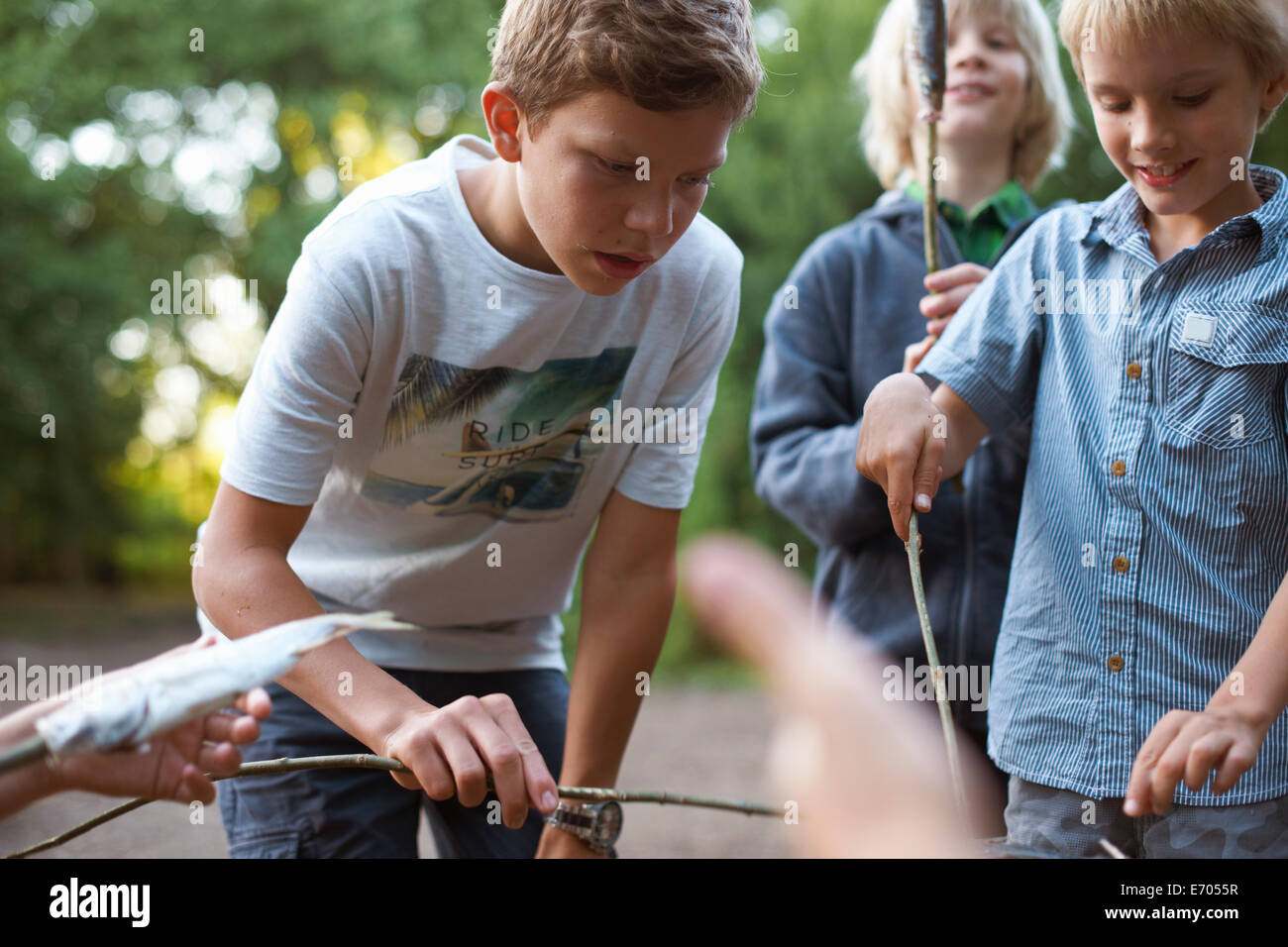Cooking fish hi-res stock photography and images - Alamy