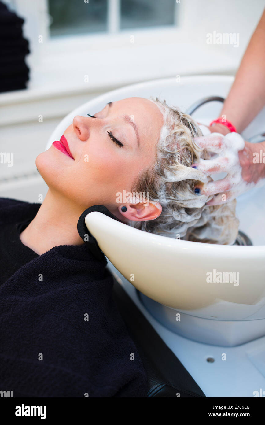 Shampooed hi-res stock photography and images - Alamy