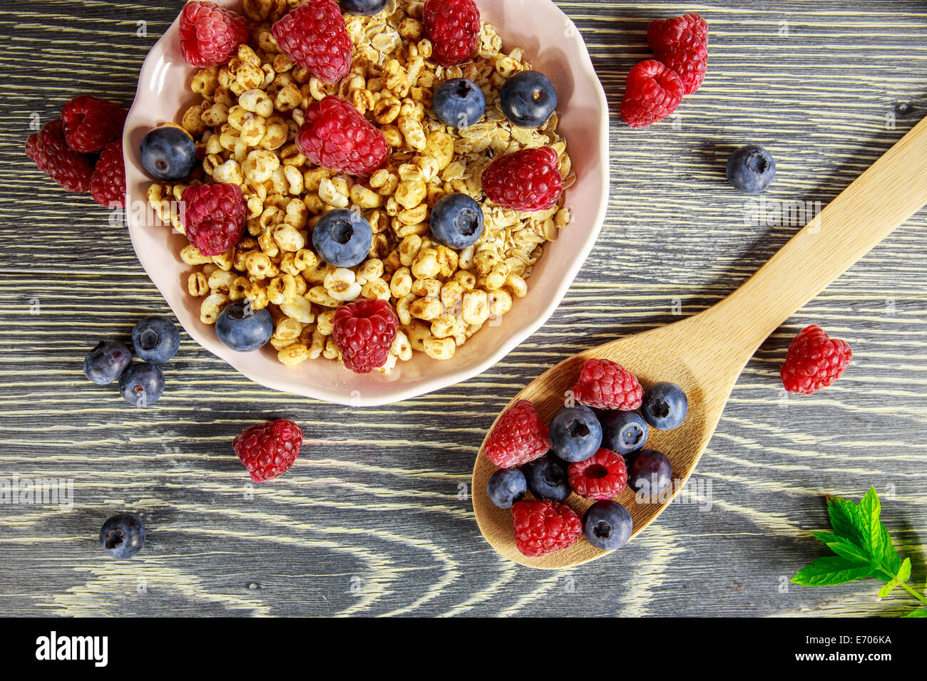 Healthy cereal fruits on hi-res stock photography and images - Alamy