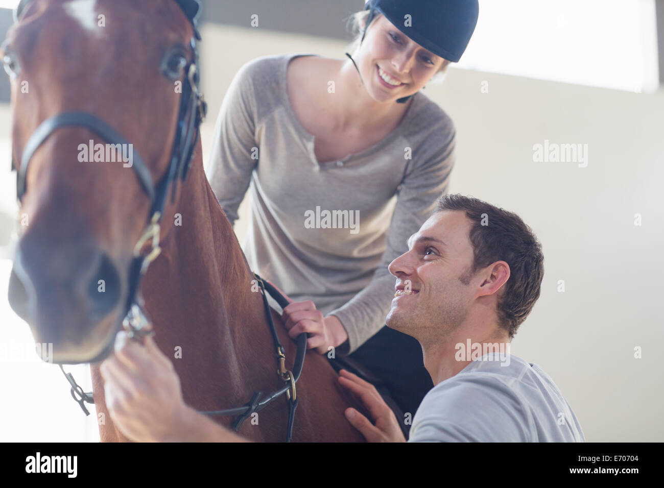 Educating of horse hi-res stock photography and images - Alamy
