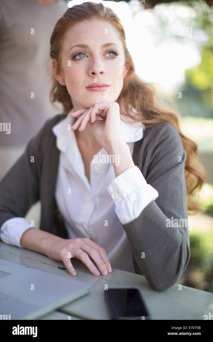 Chin table hi-res stock photography and images - Alamy