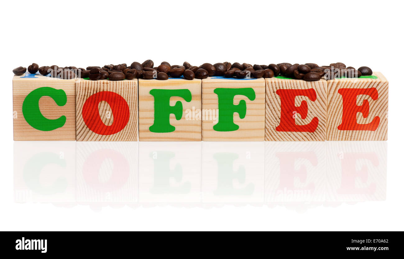 Letter blocks alphabet food hi-res stock photography and images - Alamy