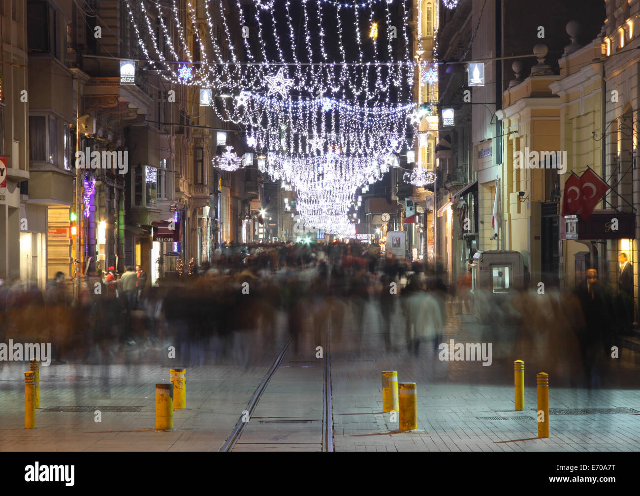 Istiklal caddesi lights hi-res stock photography and images - Alamy