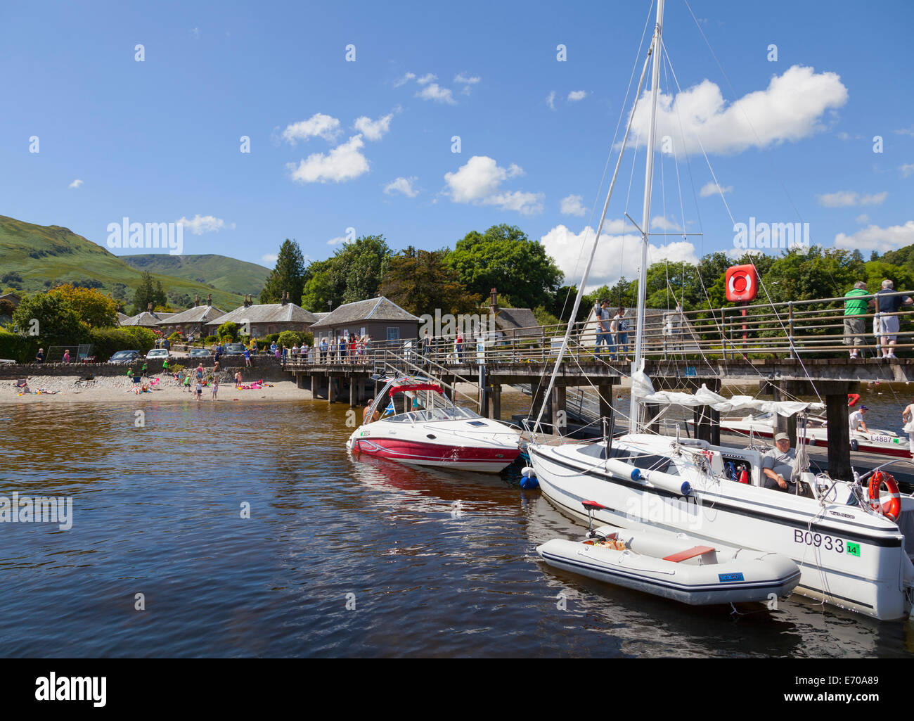Luss village scotland hi-res stock photography and images - Alamy