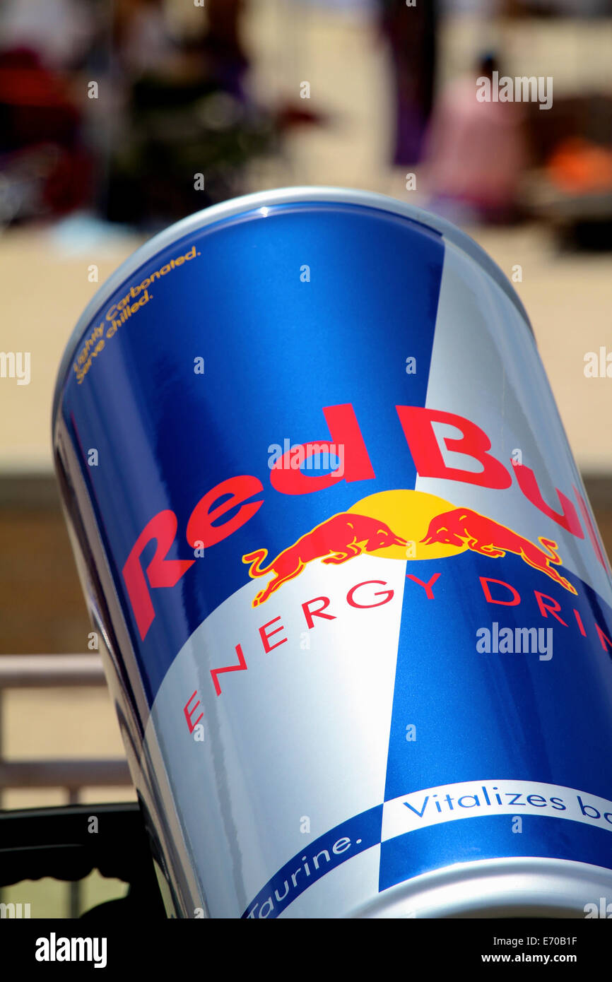 Red bull energy drink large hi-res stock photography and images - Alamy
