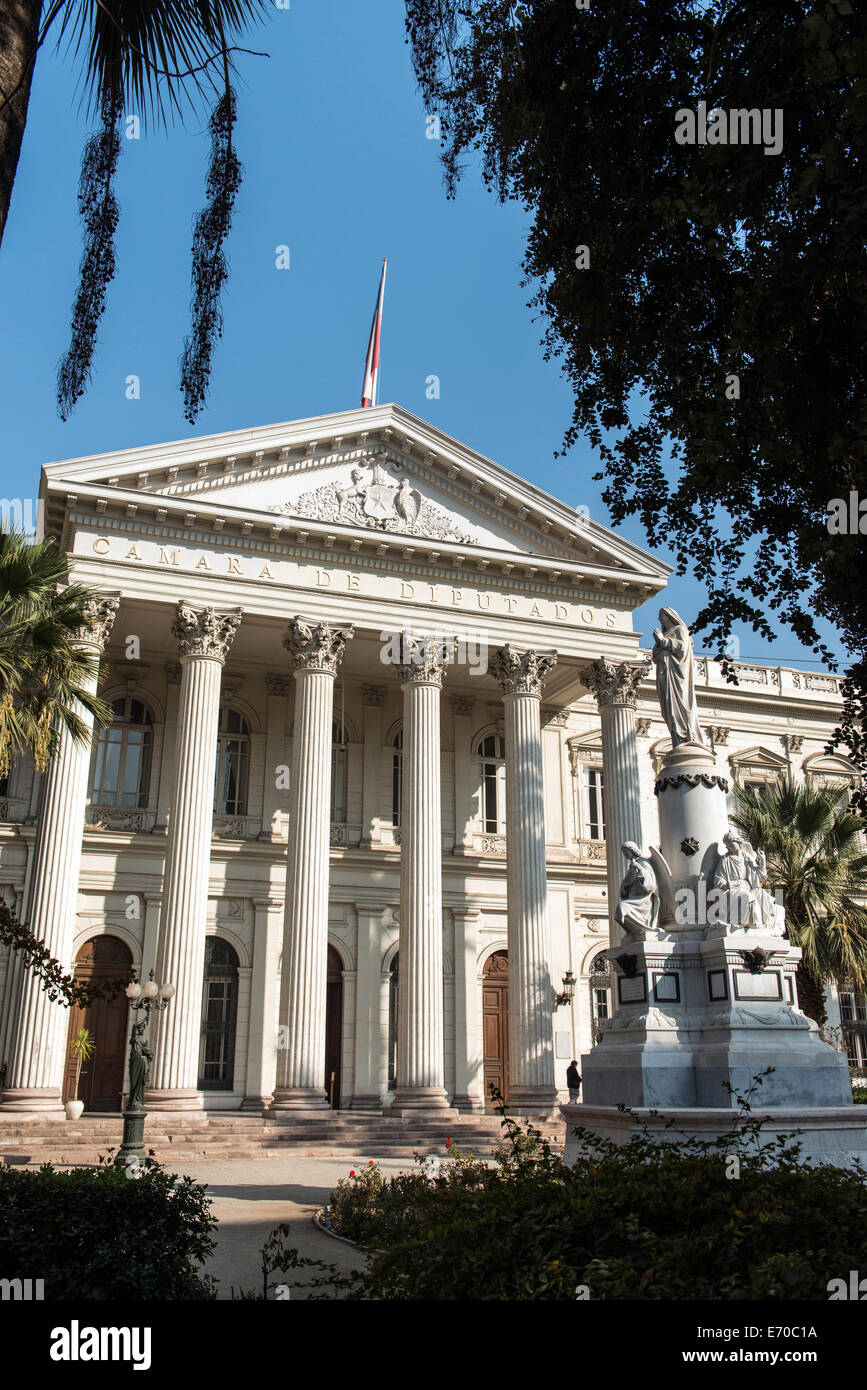 Former National Congress Building Santiago del Chile, Chile, South ...