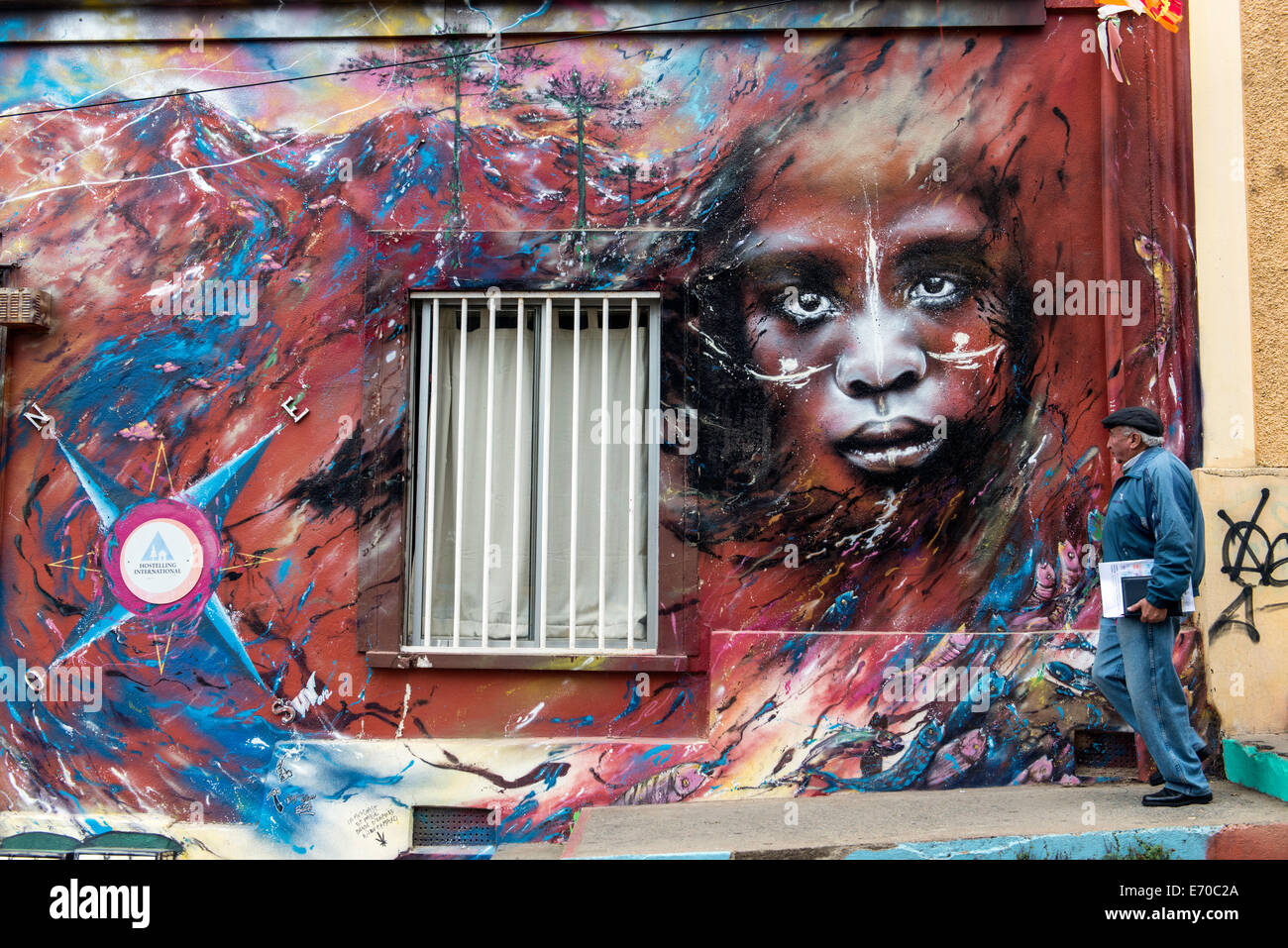 Man mural hi-res stock photography and images - Alamy
