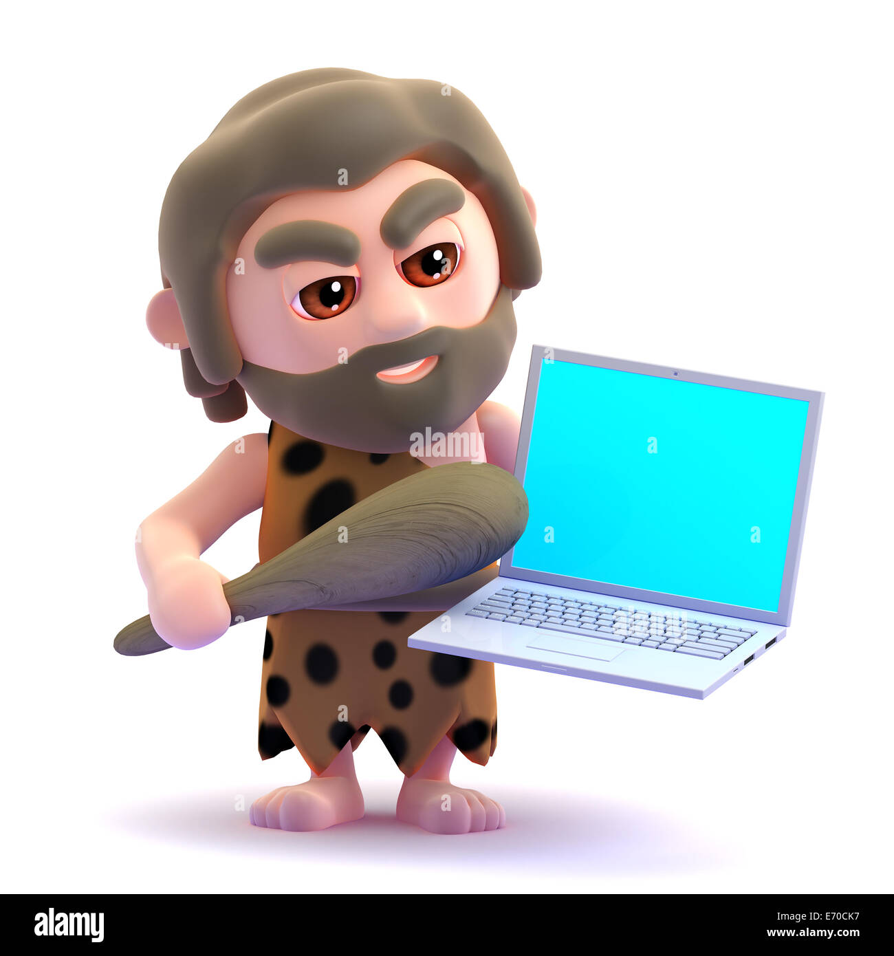 Caveman computer hi-res stock photography and images - Alamy