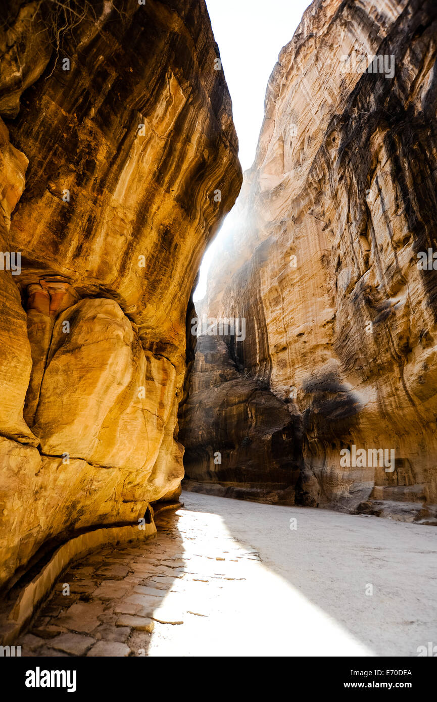 Petra is Jordan's most visited tourist attraction. al-Siq is the main ...
