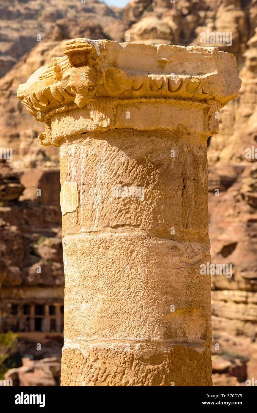 Petra is Jordan's most visited tourist attraction. Ruins of the great ...