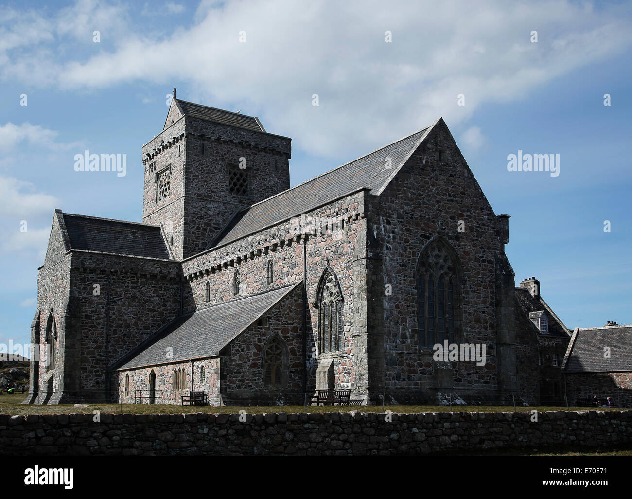 Iona Abbey Mull Scotland St Columba Stock Photo - Alamy
