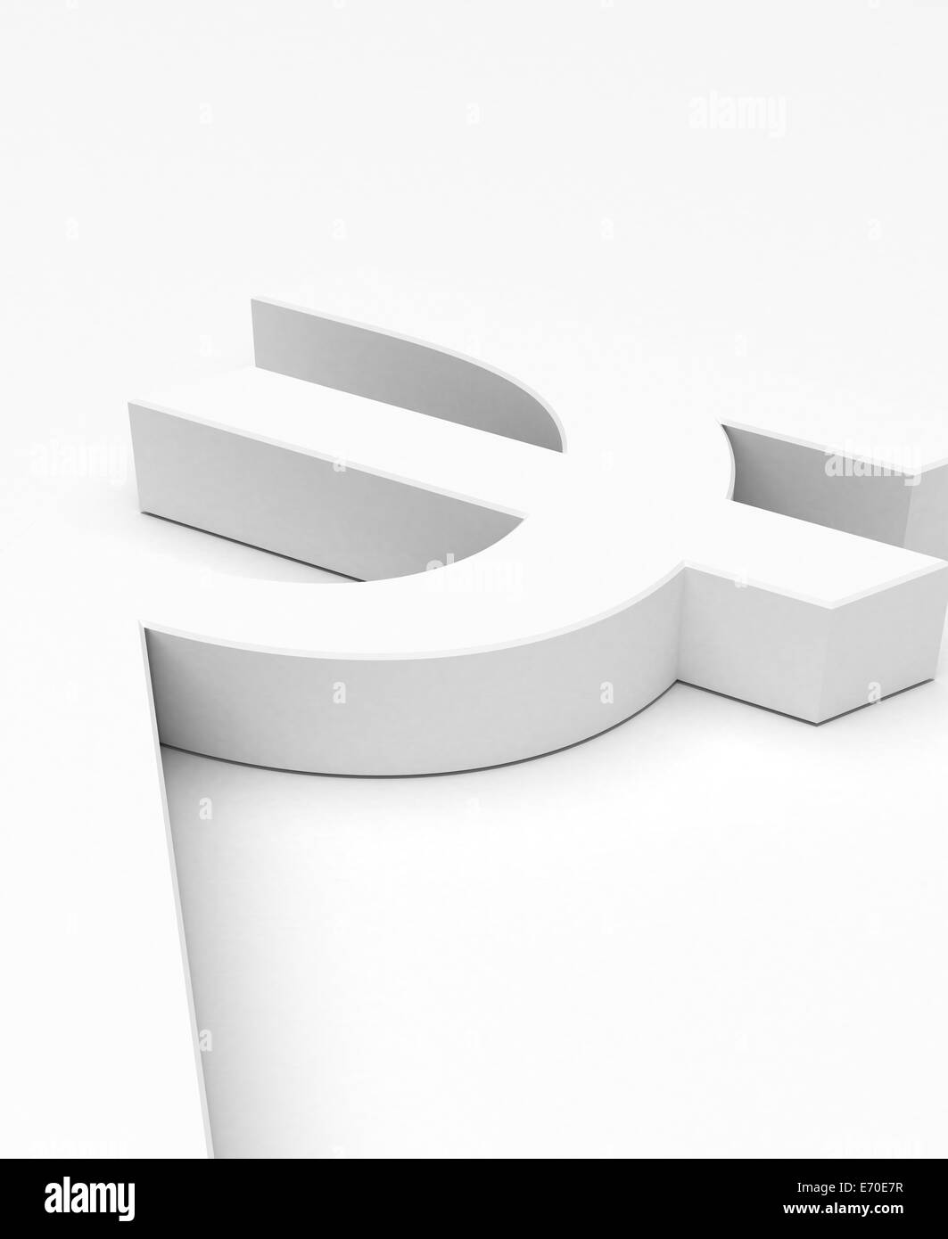 Indian rupee symbol 3d rendering hi-res stock photography and images ...